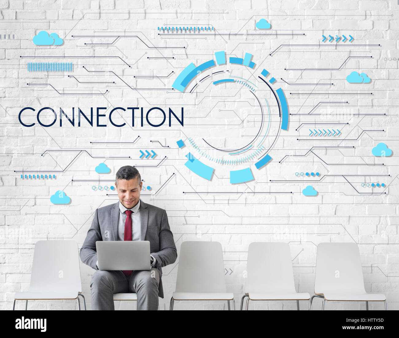 Data Backup Online Connection Stock Photo - Alamy
