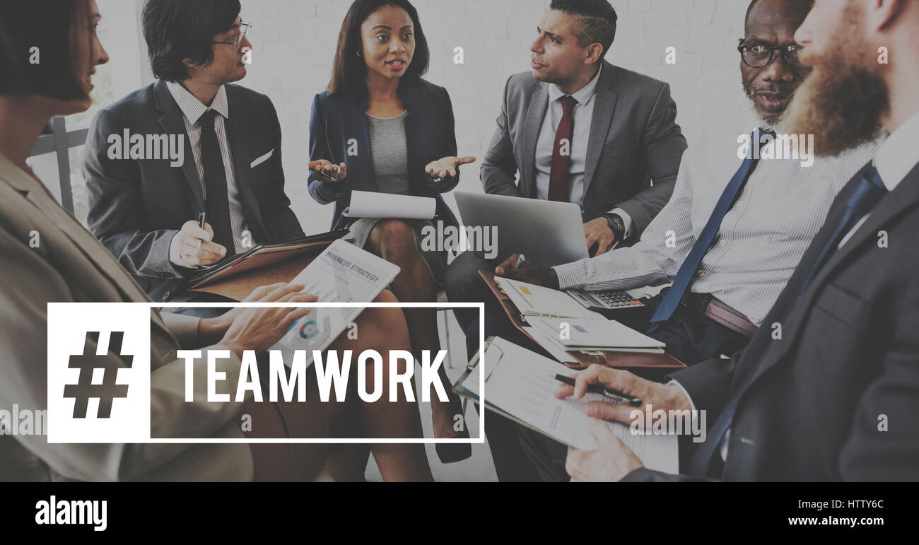 Accounting Marketing Financial Teamwork Icon Stock Photo - Alamy