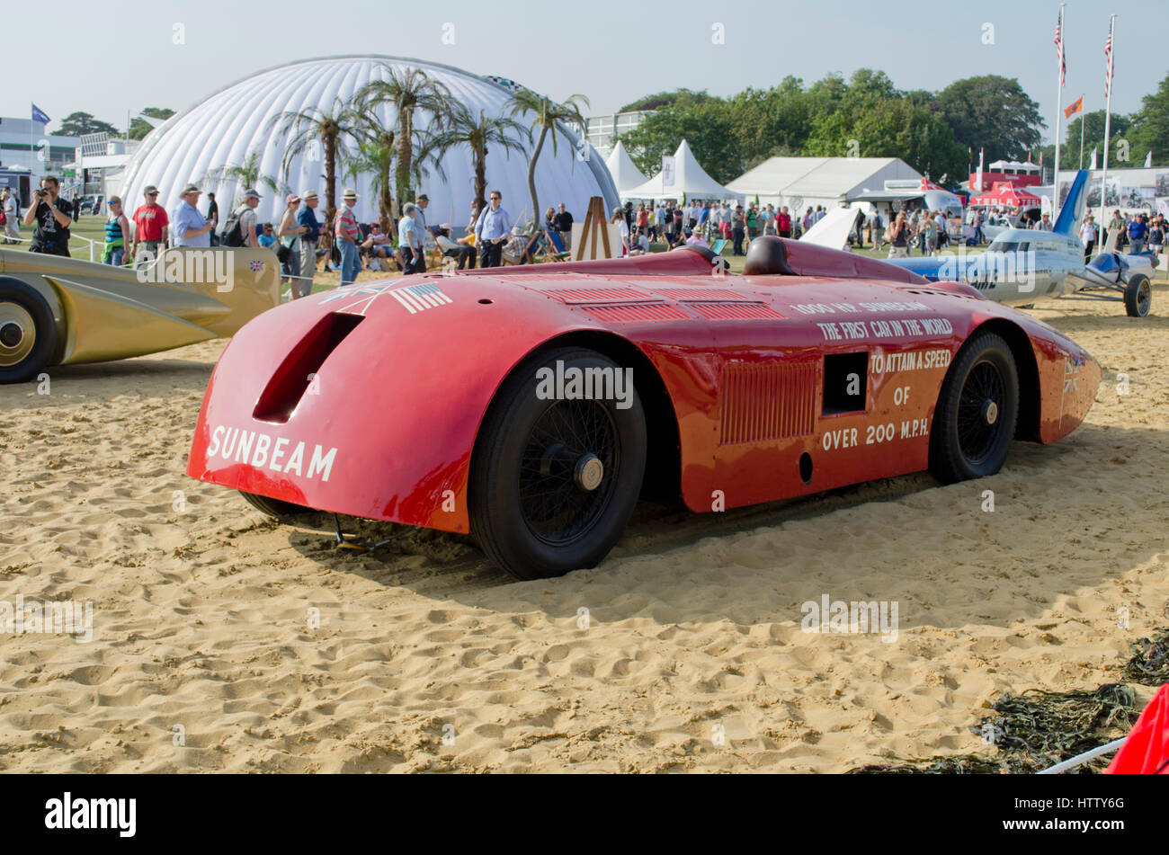 close up details of racing cars at the goodwood festival of speed Stock ...