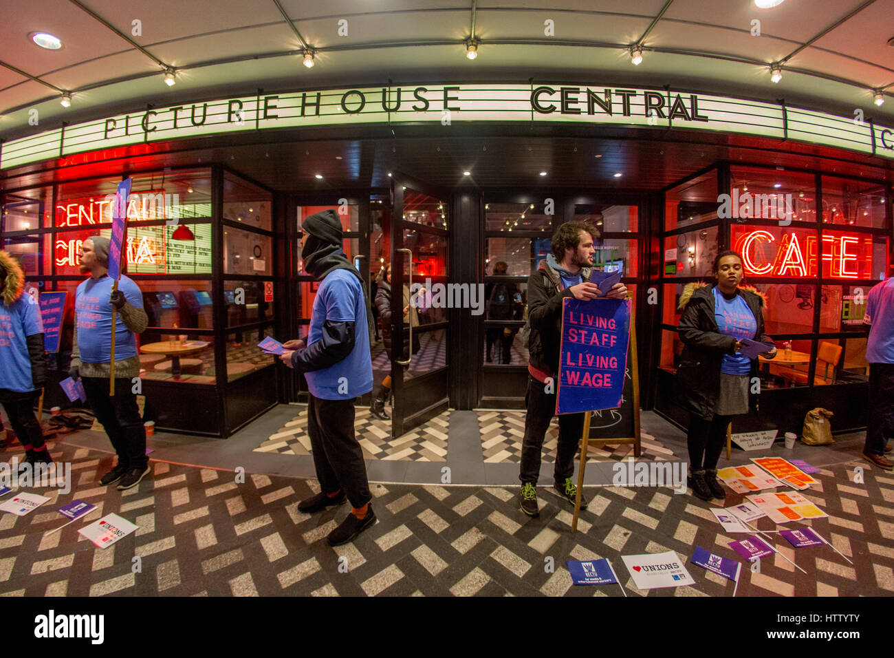 Bectu members go on strike at PictureHouse House Central demanding they ...