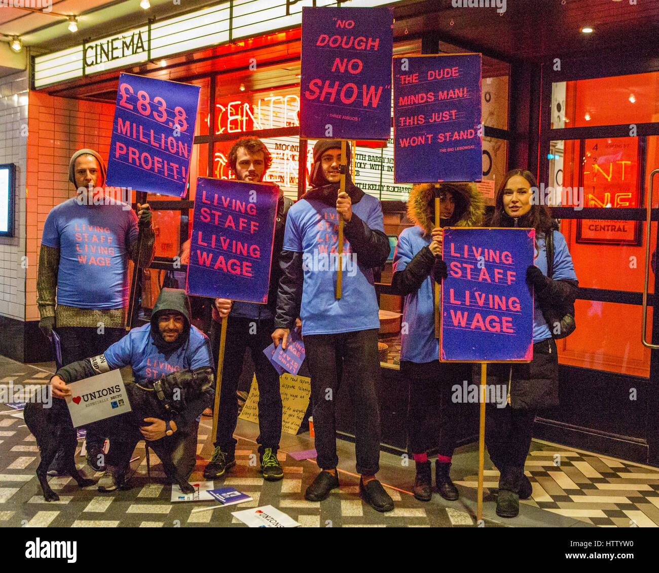 Bectu members go on strike at PictureHouse House Central demanding they ...