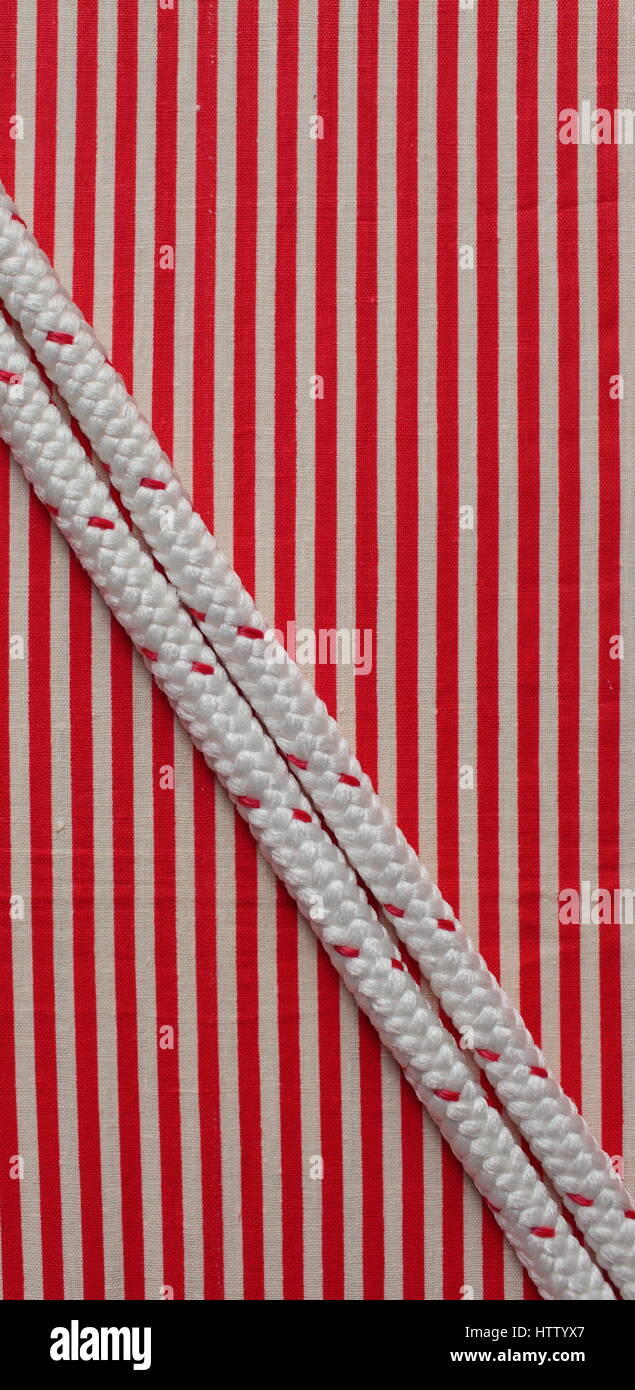 Striped sail red and white hi-res stock photography and images - Alamy