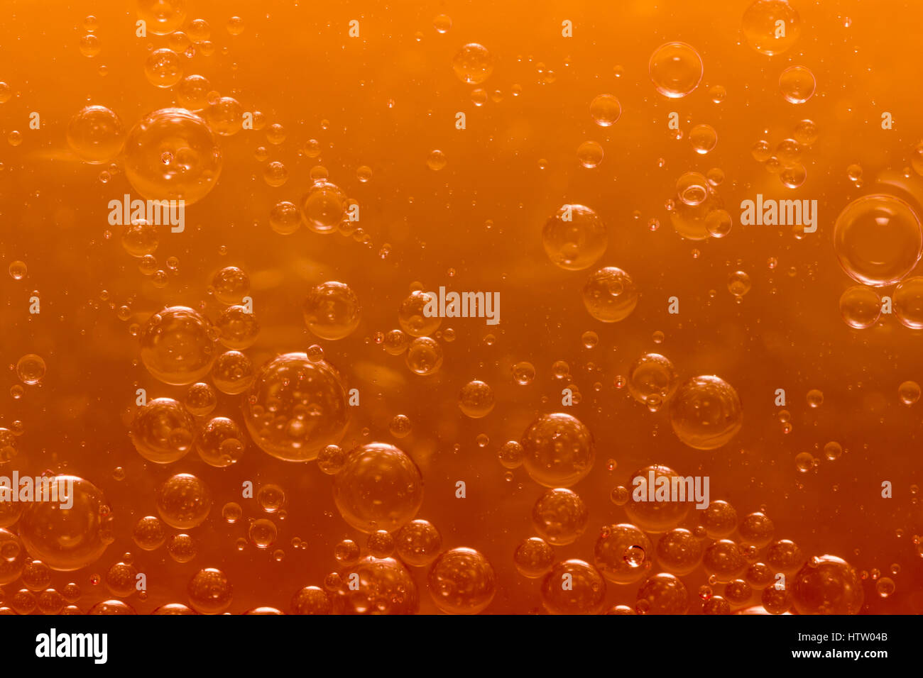 World of bubbles - Orange Stock Photo - Alamy