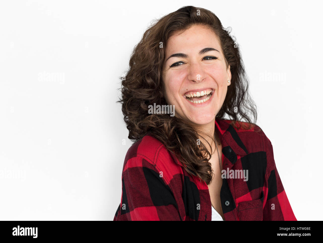 Studio Model Shoot Race Woman Lady Stock Photo - Alamy