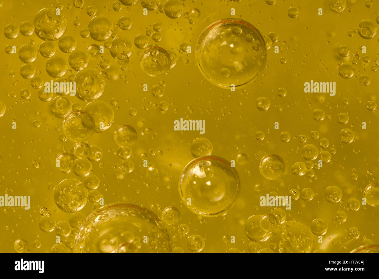 World of bubbles - Yellow Stock Photo - Alamy