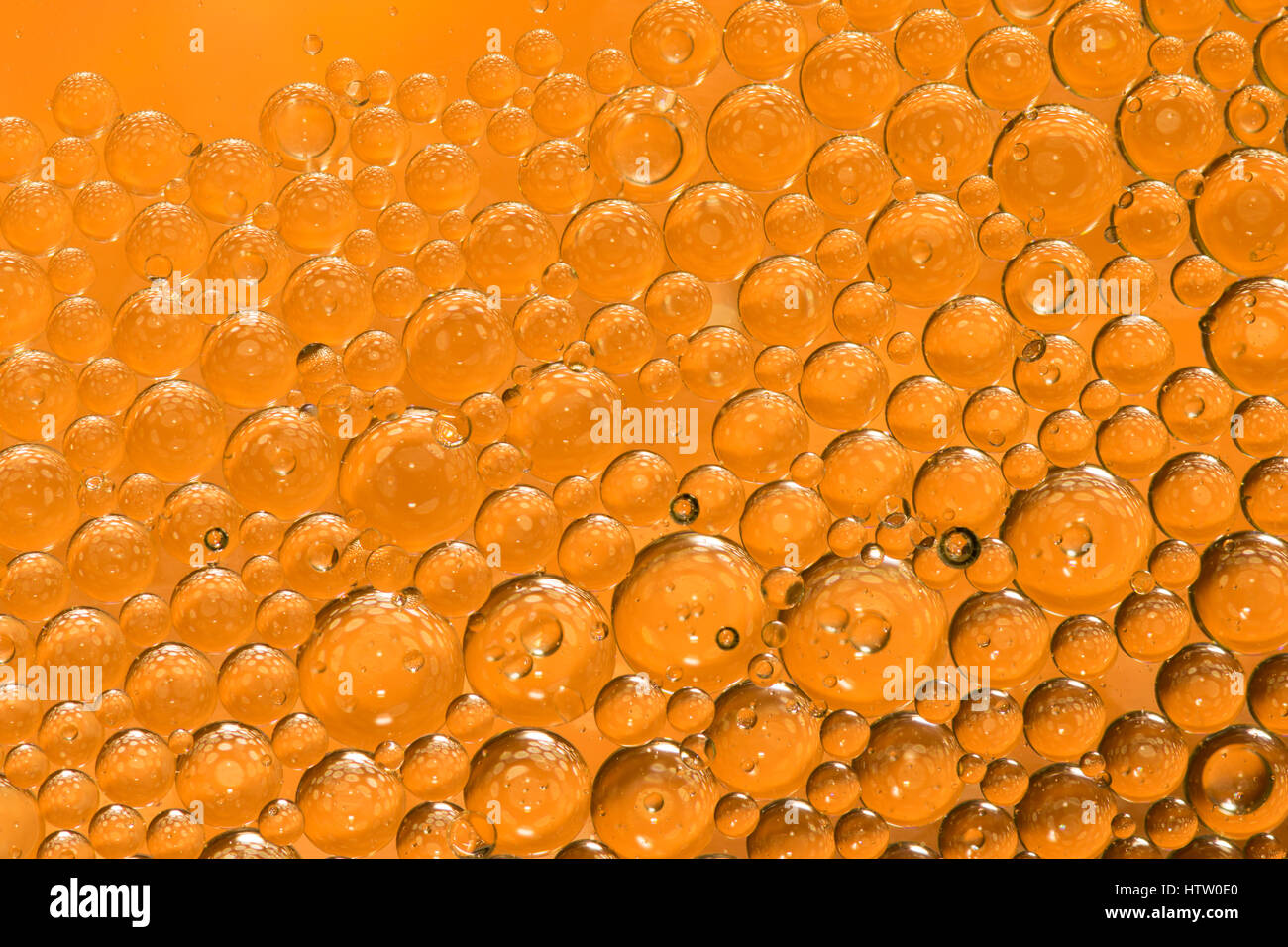 World of bubbles - Orange Stock Photo - Alamy