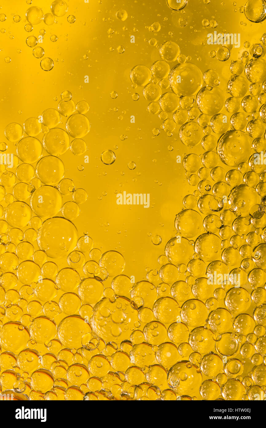 World of bubbles - Yellow Stock Photo - Alamy
