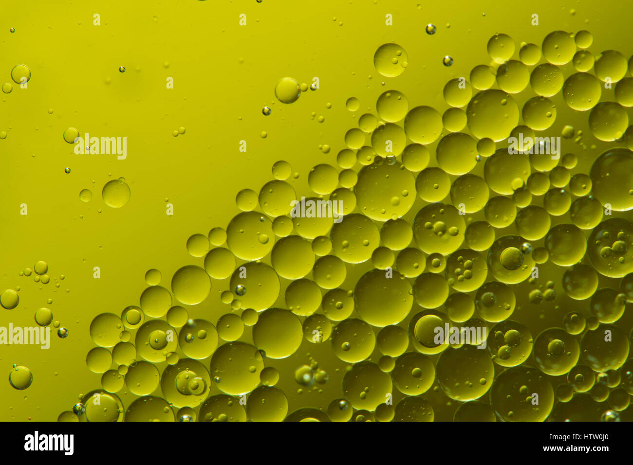 World of bubbles - Yellow Stock Photo - Alamy