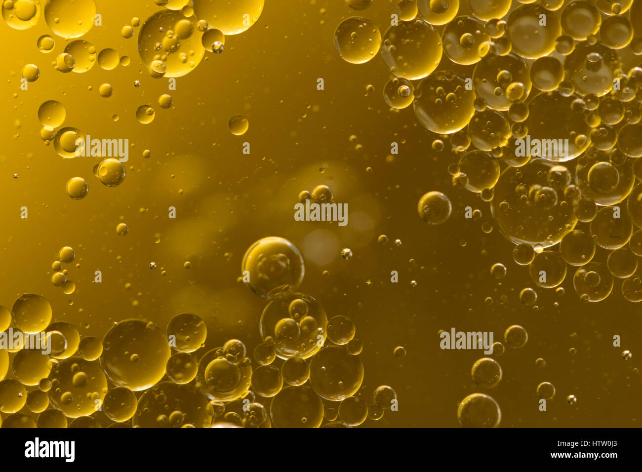 World of bubbles - Yellow Stock Photo - Alamy