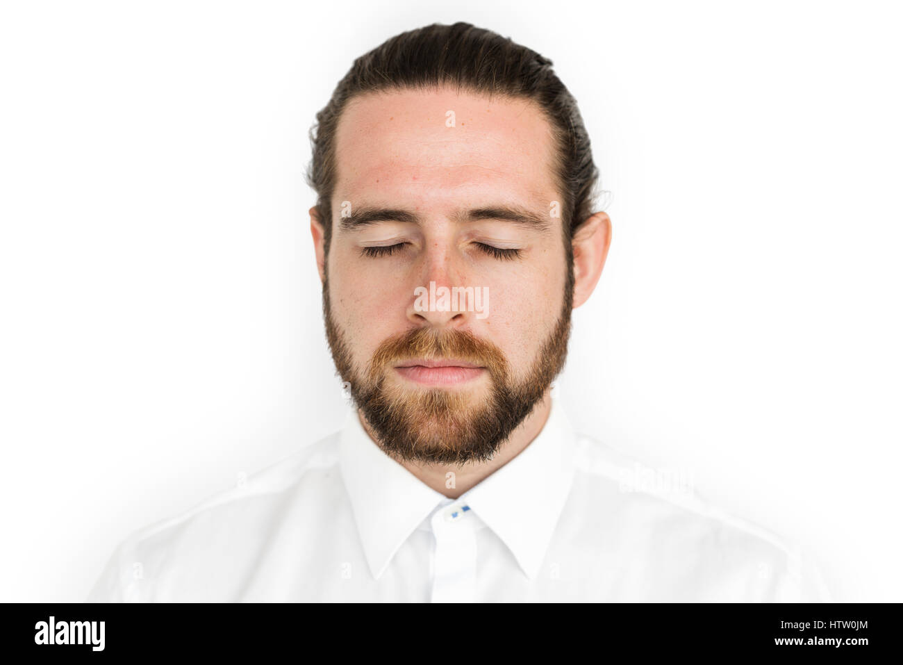 Man Cheerful Studio Portrait Concept Stock Photo - Alamy