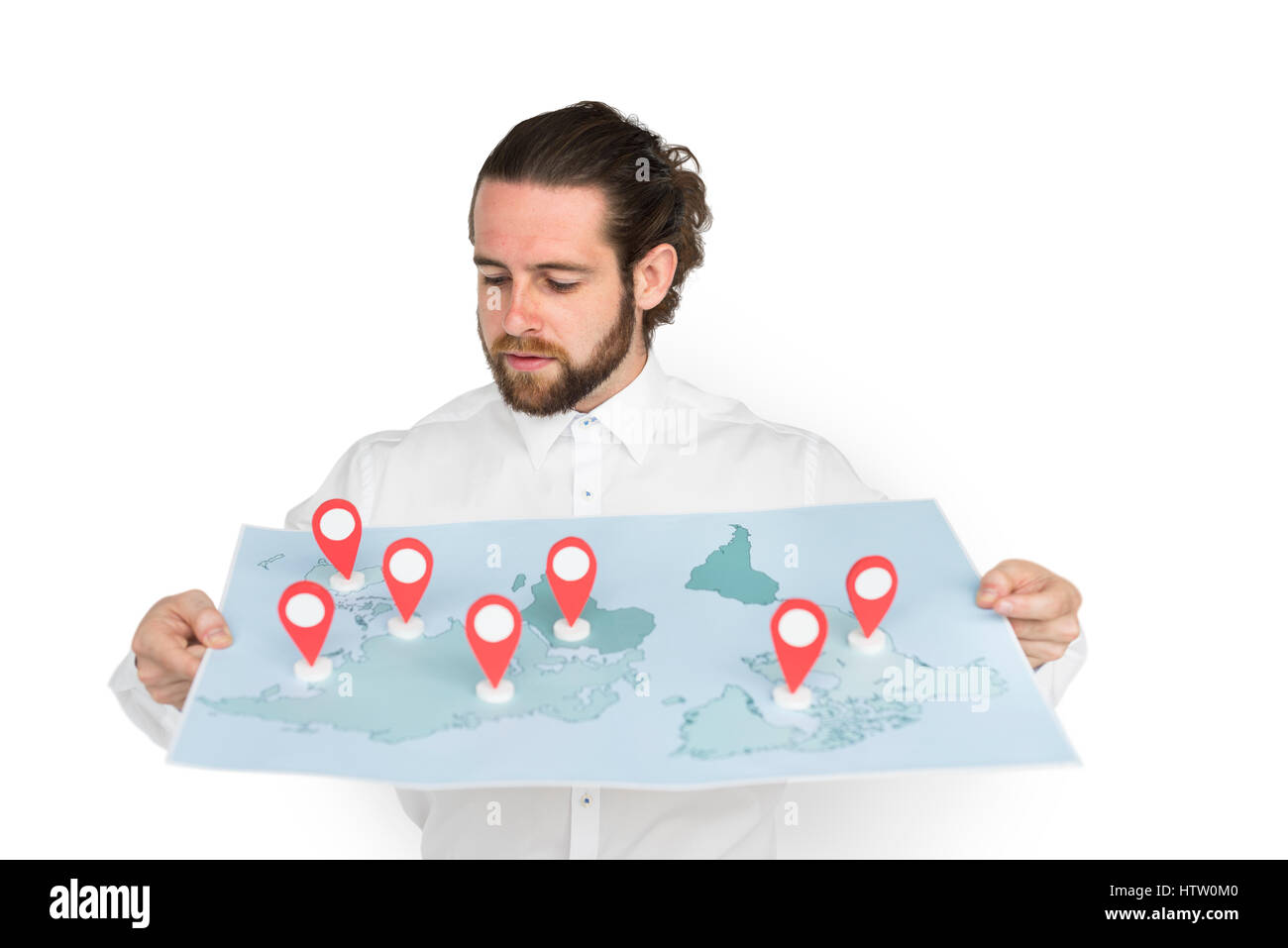 Location Position Map Technology Vision Concept Stock Photo - Alamy