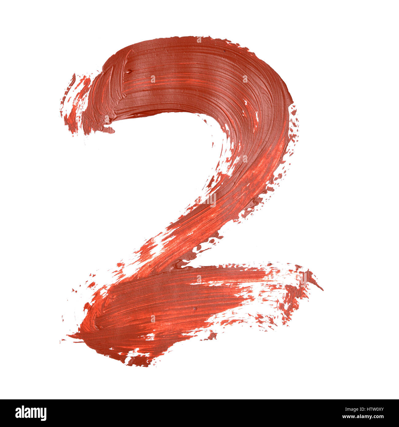 Graffiti number Cut Out Stock Images & Pictures - Alamy