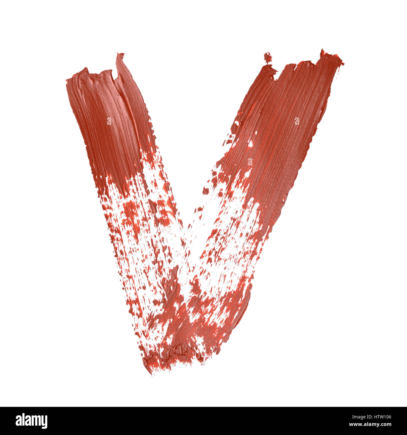 Letter v drawing Cut Out Stock Images & Pictures - Alamy