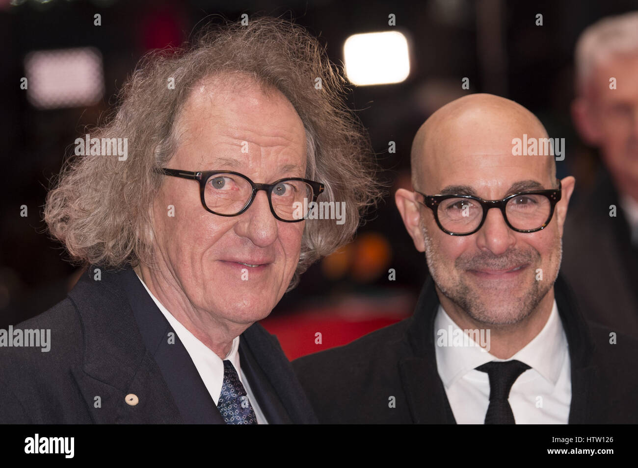 Cast members and director attend the premiere for Final Portrait" at ...