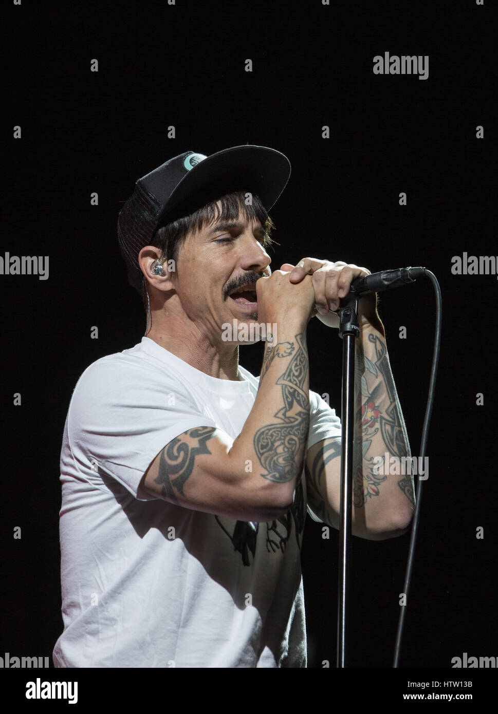 Red Hot Chili Peppers Perform On The Getaway World Tour At The Air Canada Centre In Toronto