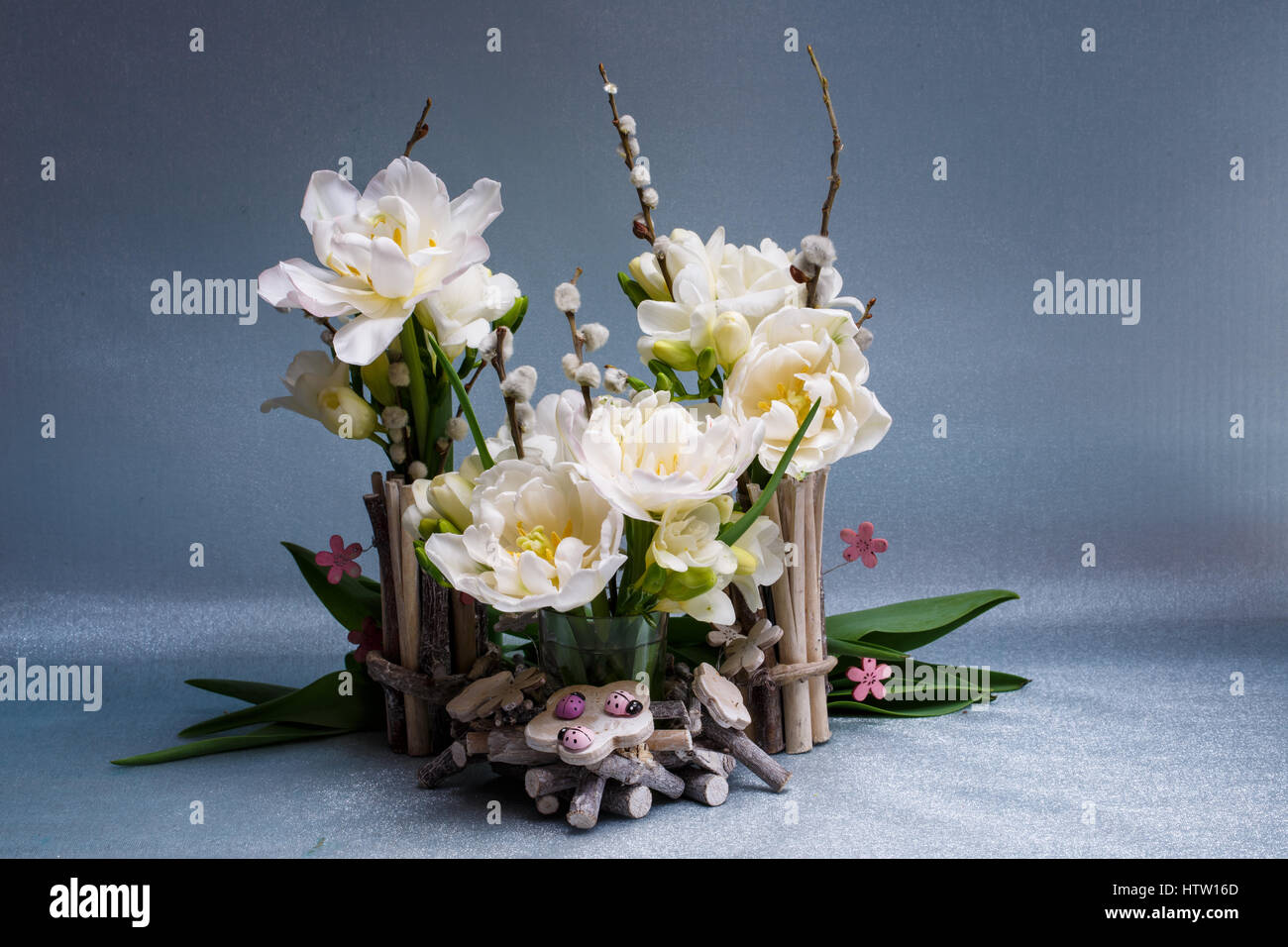 Beautiful composition fresh freesia hi-res stock photography and images ...