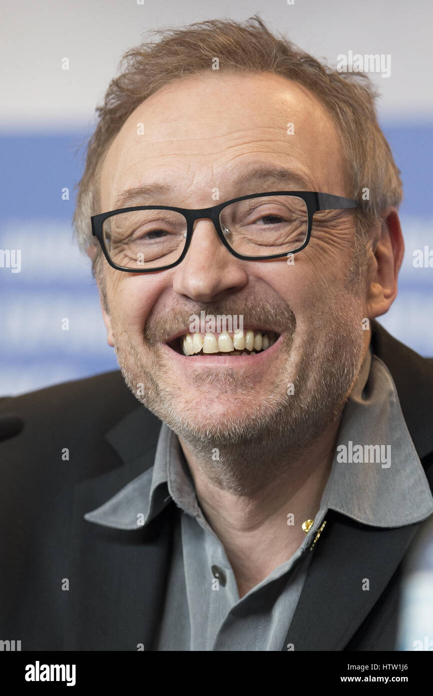 Cast members and director attend a press conference for Wild Mouse" at ...