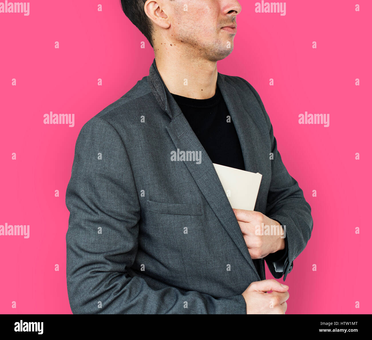 Secretive mood hi-res stock photography and images - Alamy