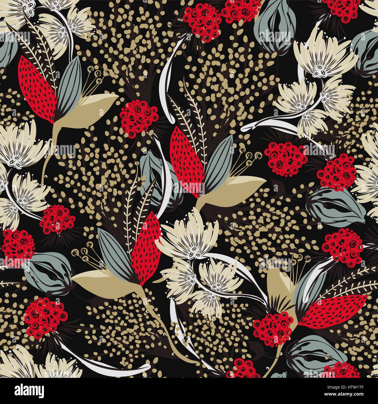 Herb pattern hi-res stock photography and images - Alamy