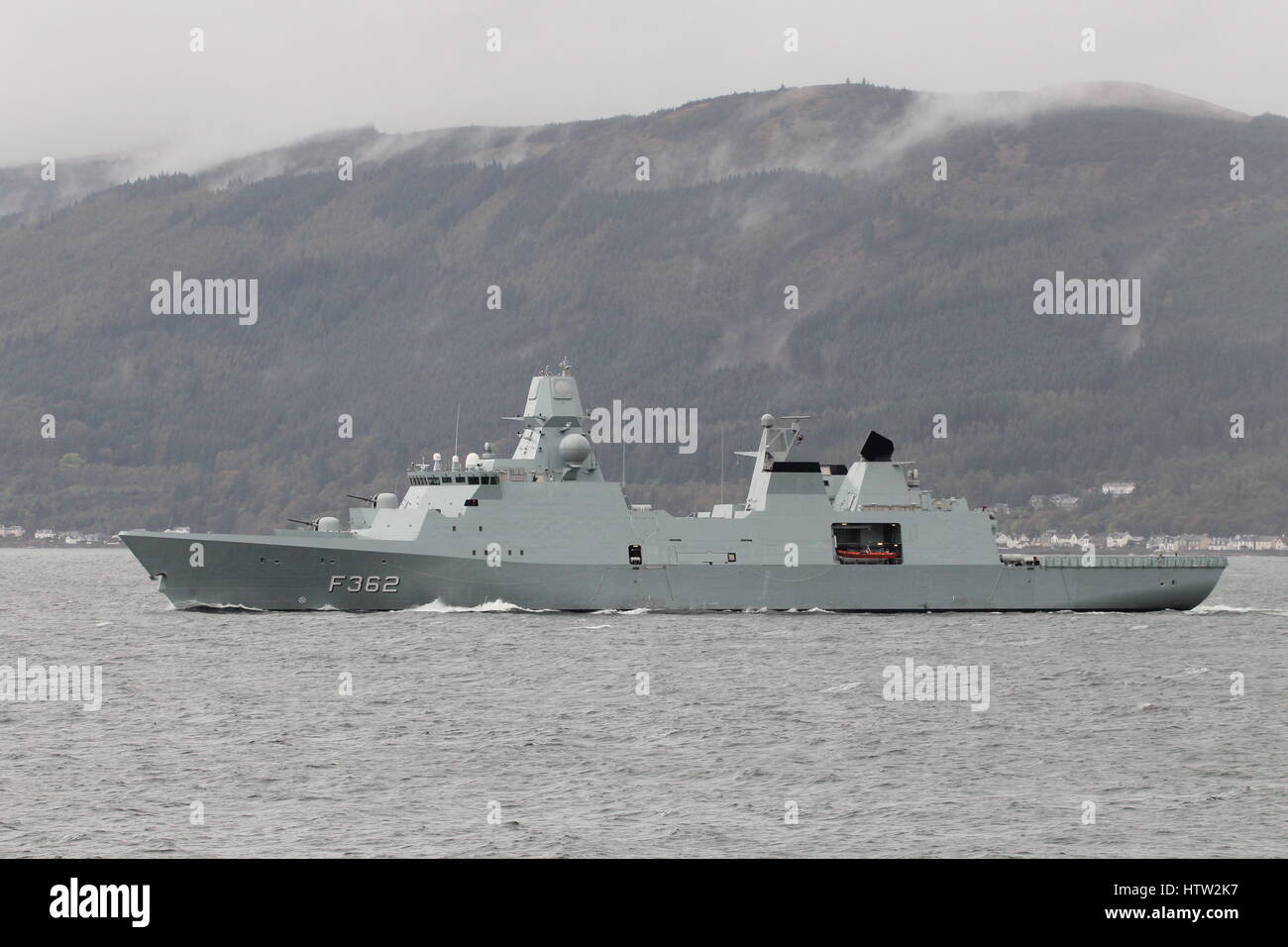 KDM Peter Willemoes (F362), an Iver Huitfeldt-class frigate of the ...