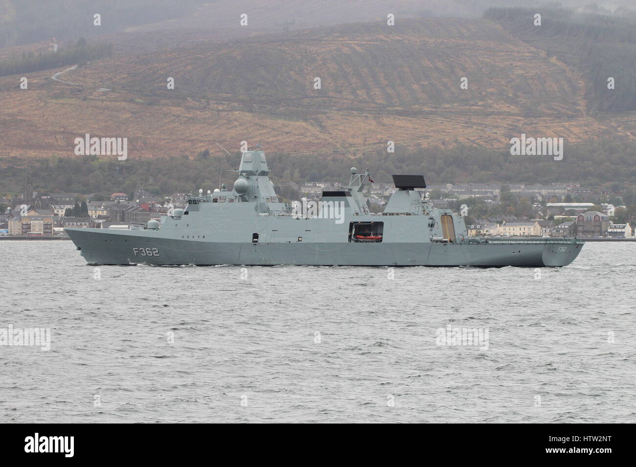 KDM Peter Willemoes (F362), an Iver Huitfeldt-class frigate of the ...