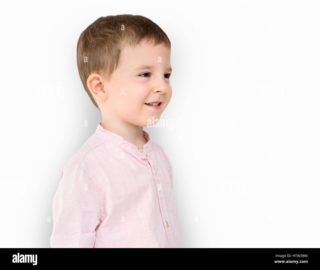 Caucasian Little Boy Smile Happy Cheerful Stock Photo - Alamy