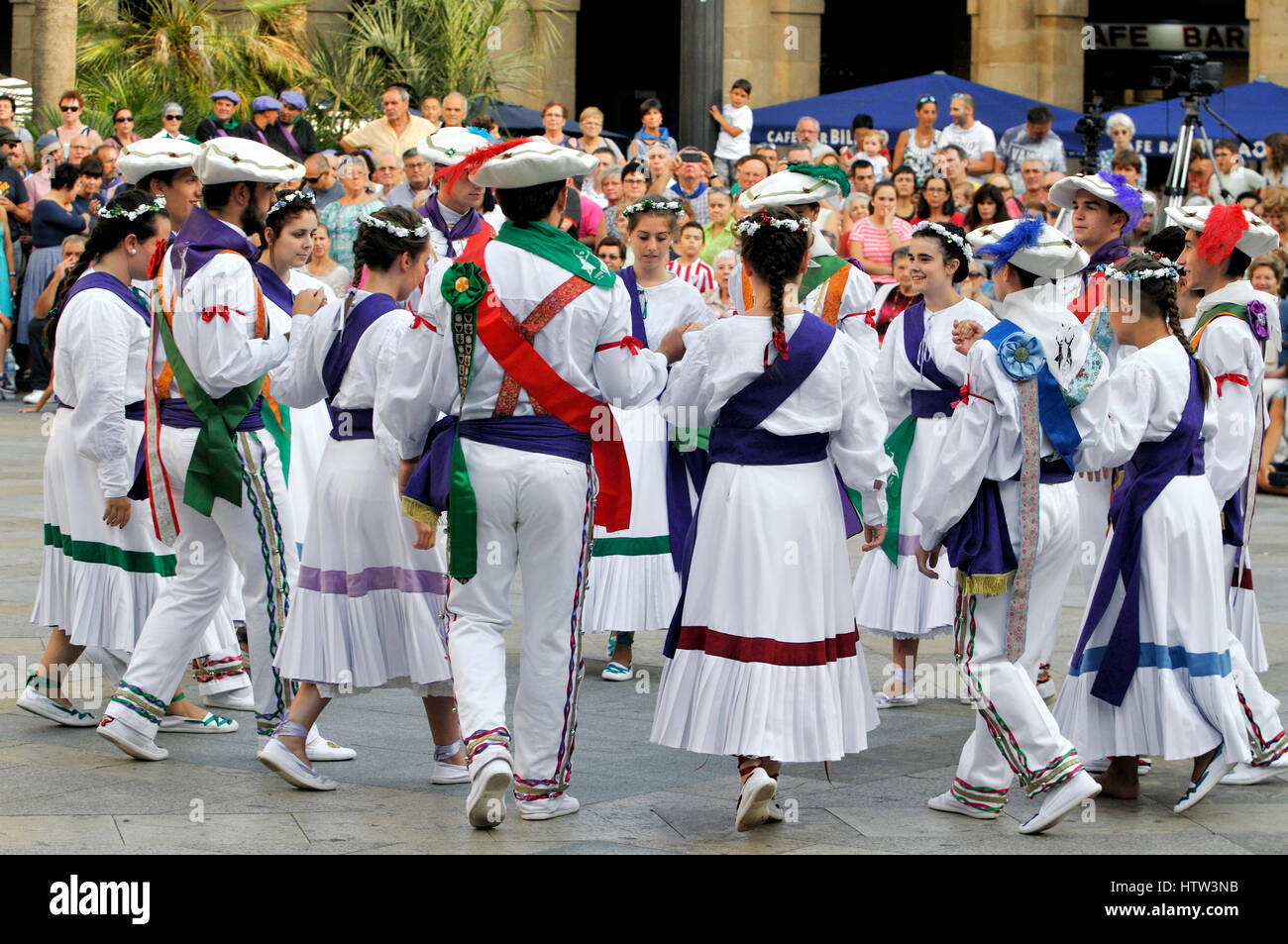 Bilbao aste nagusia festival hi-res stock photography and images - Alamy