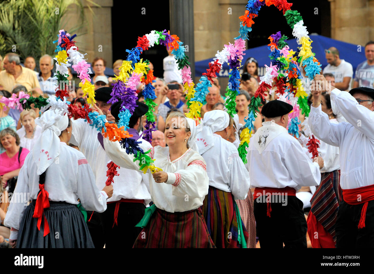 Bilbao aste nagusia festival hi-res stock photography and images - Alamy