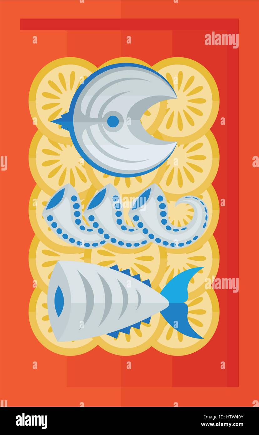 Vegetable salad shrimp in Stock Vector Images - Alamy