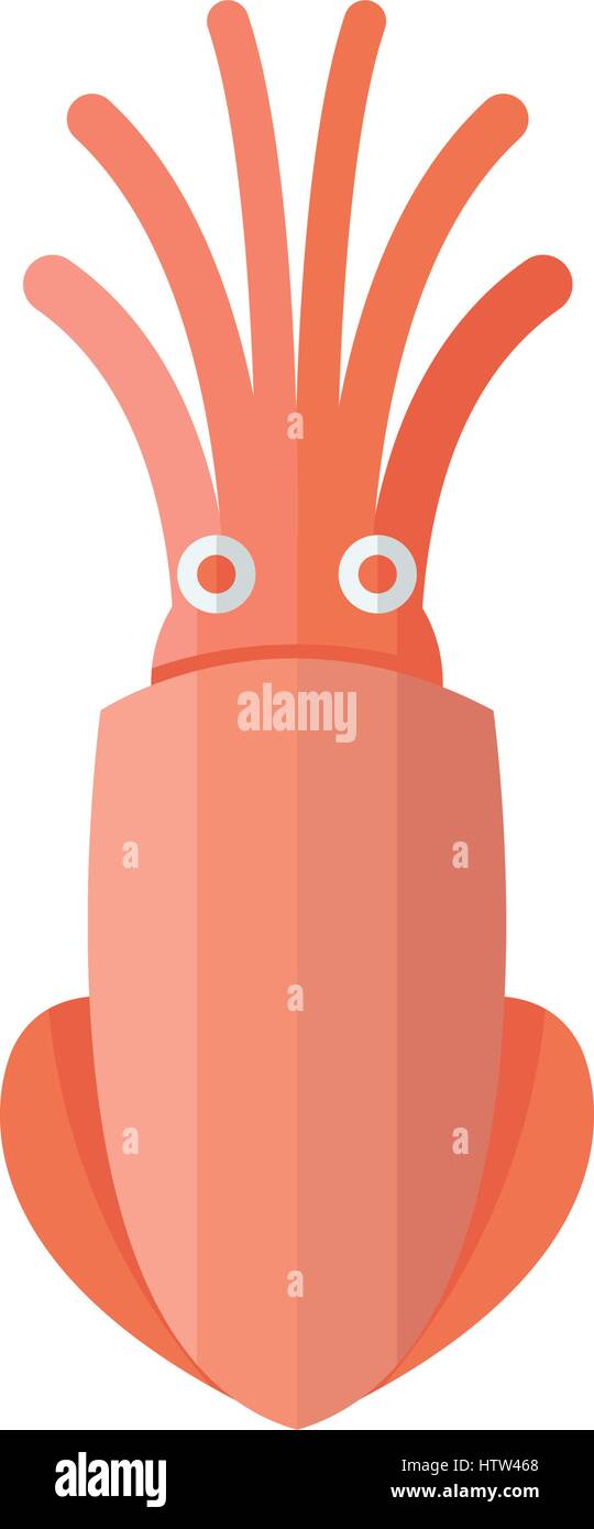 Cartoon octopus orange hi-res stock photography and images - Alamy