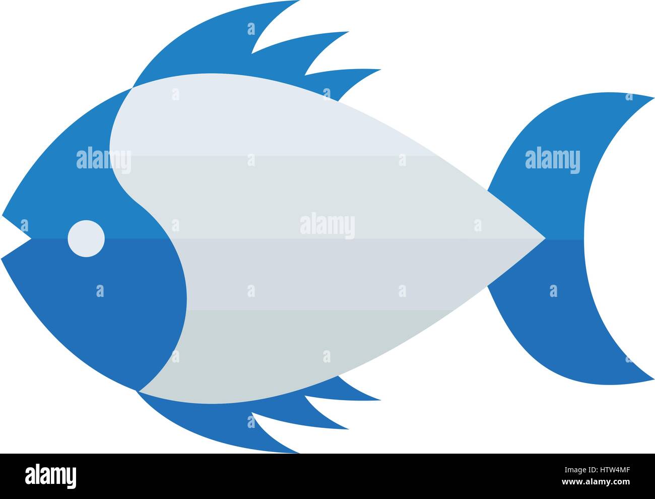 Sea Fish Vector design Stock Vector Image & Art - Alamy