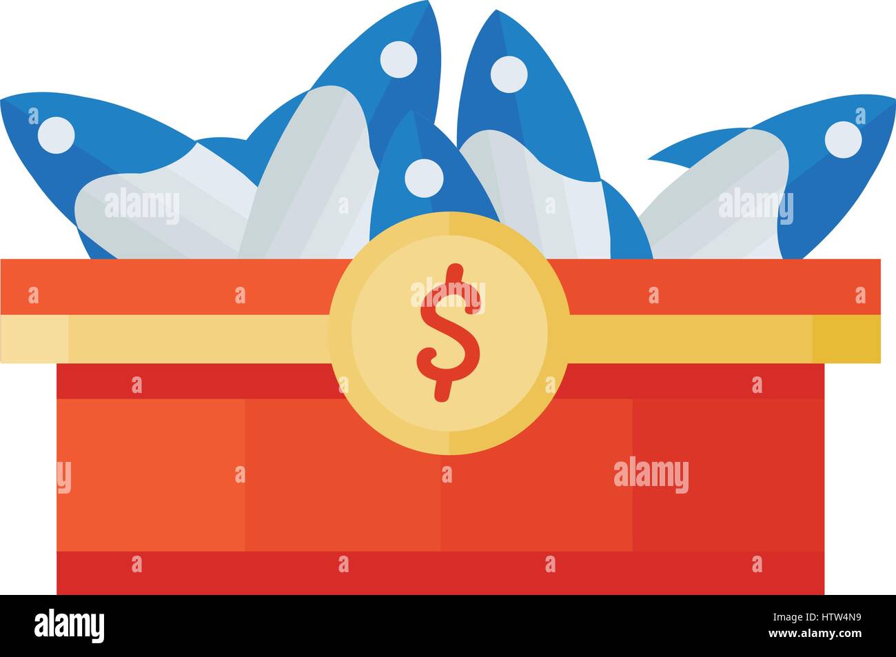Herring salted herring fish Stock Vector Images - Alamy