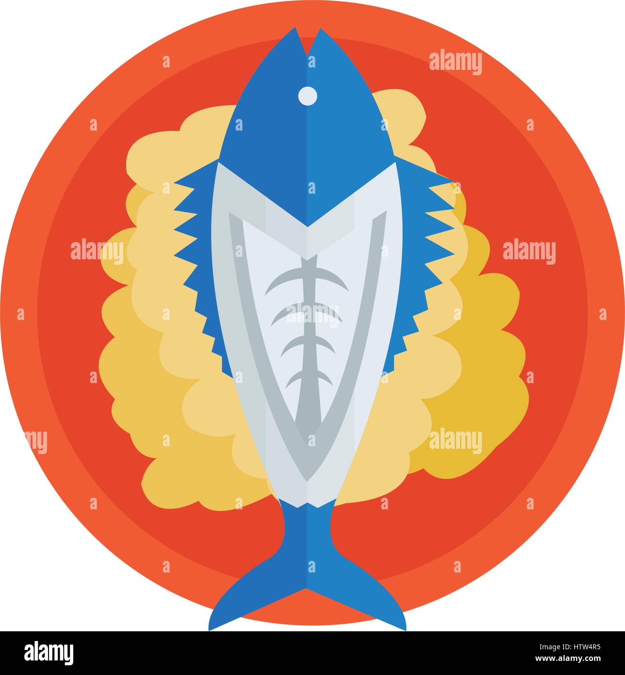 fish salad vector food Stock Vector Image & Art - Alamy