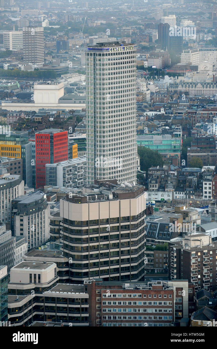 The 33 story Centre Point tower (built 1963-66) in central London ...