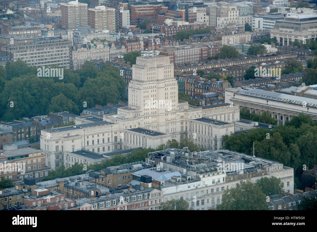Aerial view of the bt tower hi-res stock photography and images - Alamy