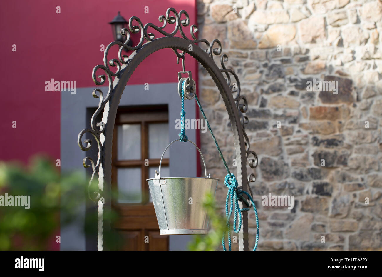 Water well structure hi-res stock photography and images - Alamy