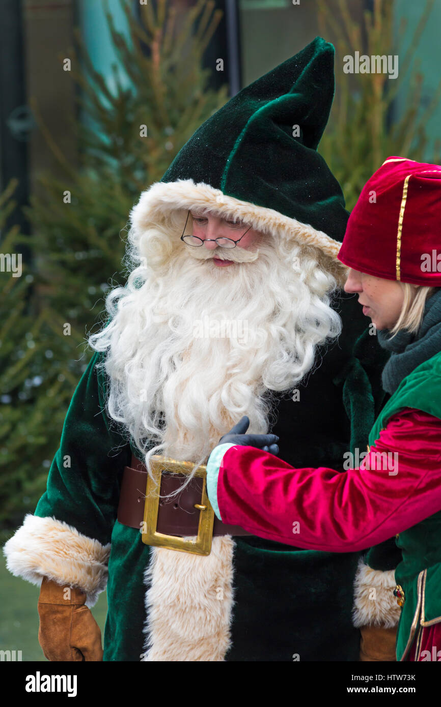 Victorian father christmas hi-res stock photography and images - Alamy