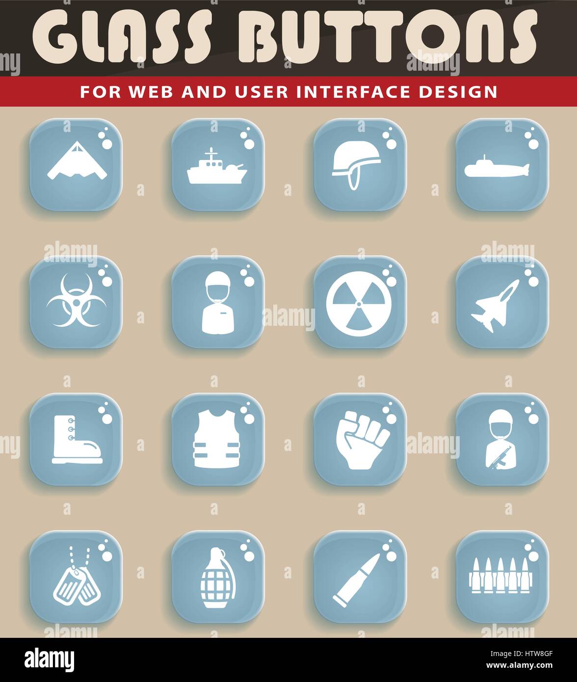 Military simply symbol for web icons and user interface Stock Vector ...