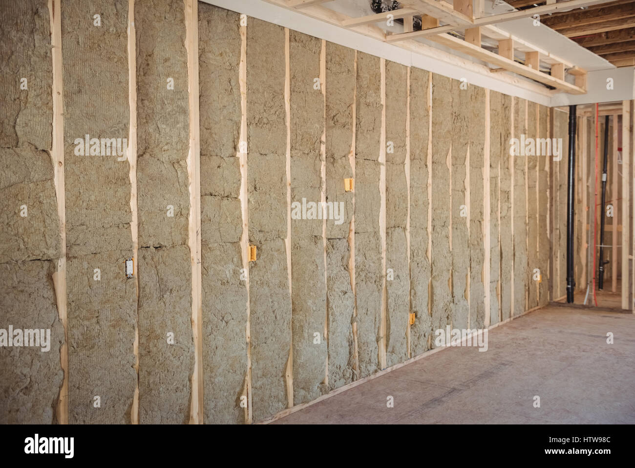 Interior of a building under construction Stock Photo - Alamy