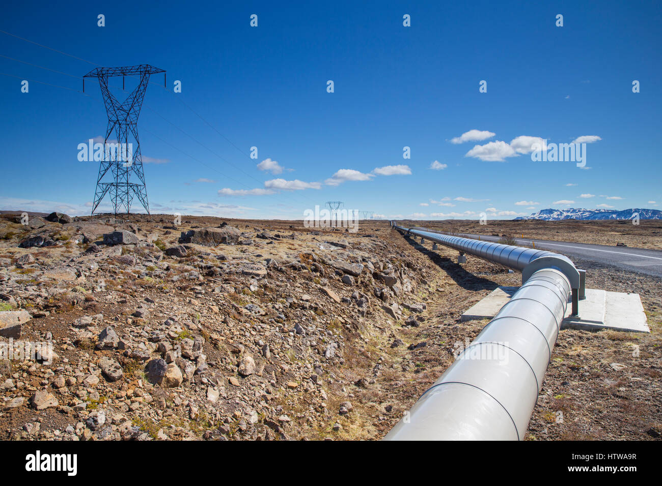 Geothermal pipe hi-res stock photography and images - Alamy