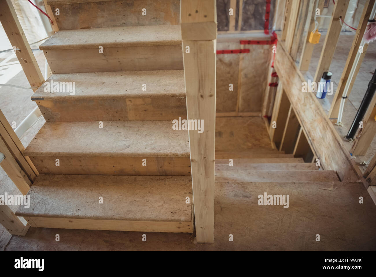 Interior of a building under construction Stock Photo - Alamy