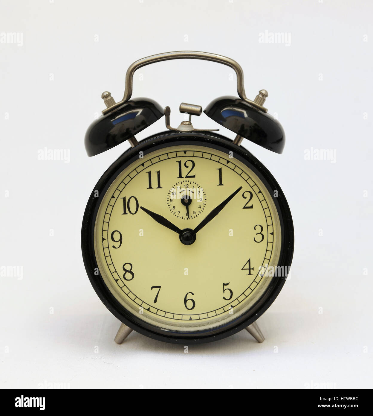 Old alarm clock Stock Photo - Alamy