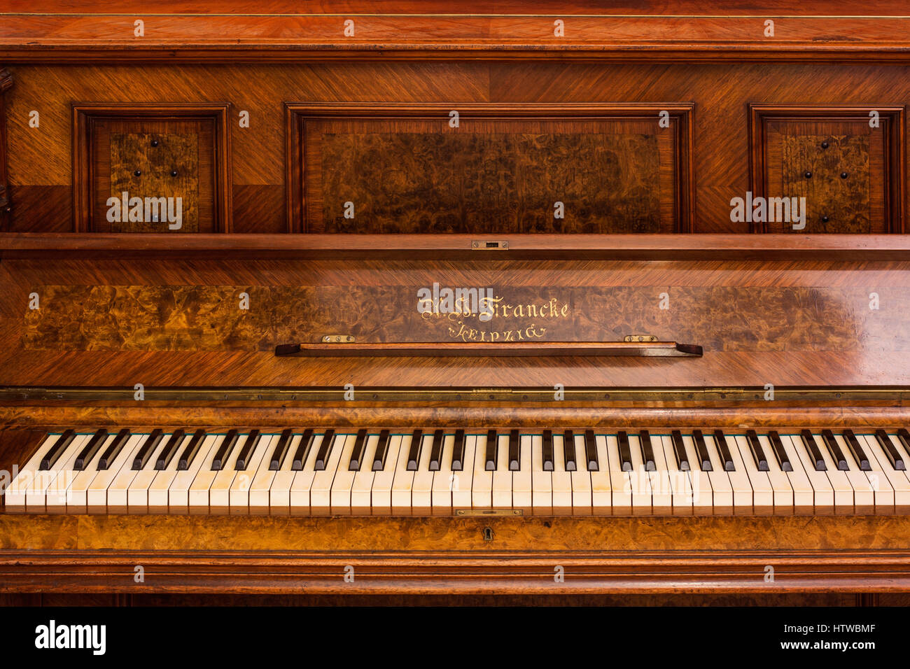 Old german piano hi-res stock photography and images - Alamy