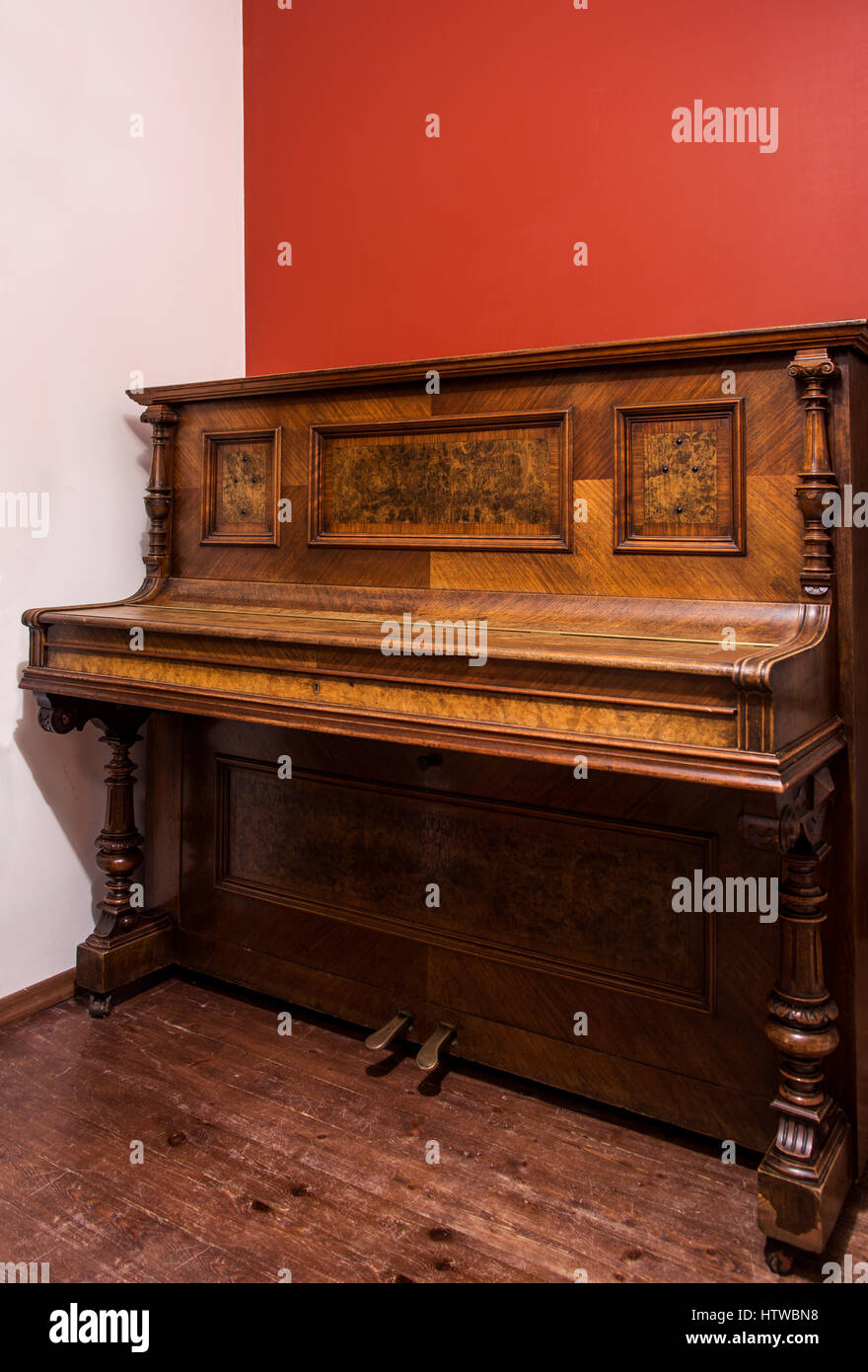 Beautiful old german piano hi-res stock photography and images - Alamy