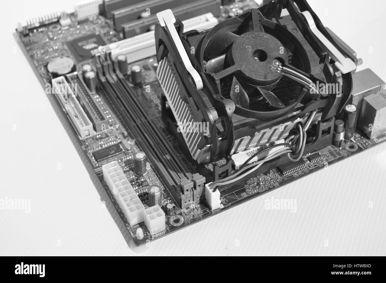 Electronic CPU Board for Personal computer Stock Photo - Alamy