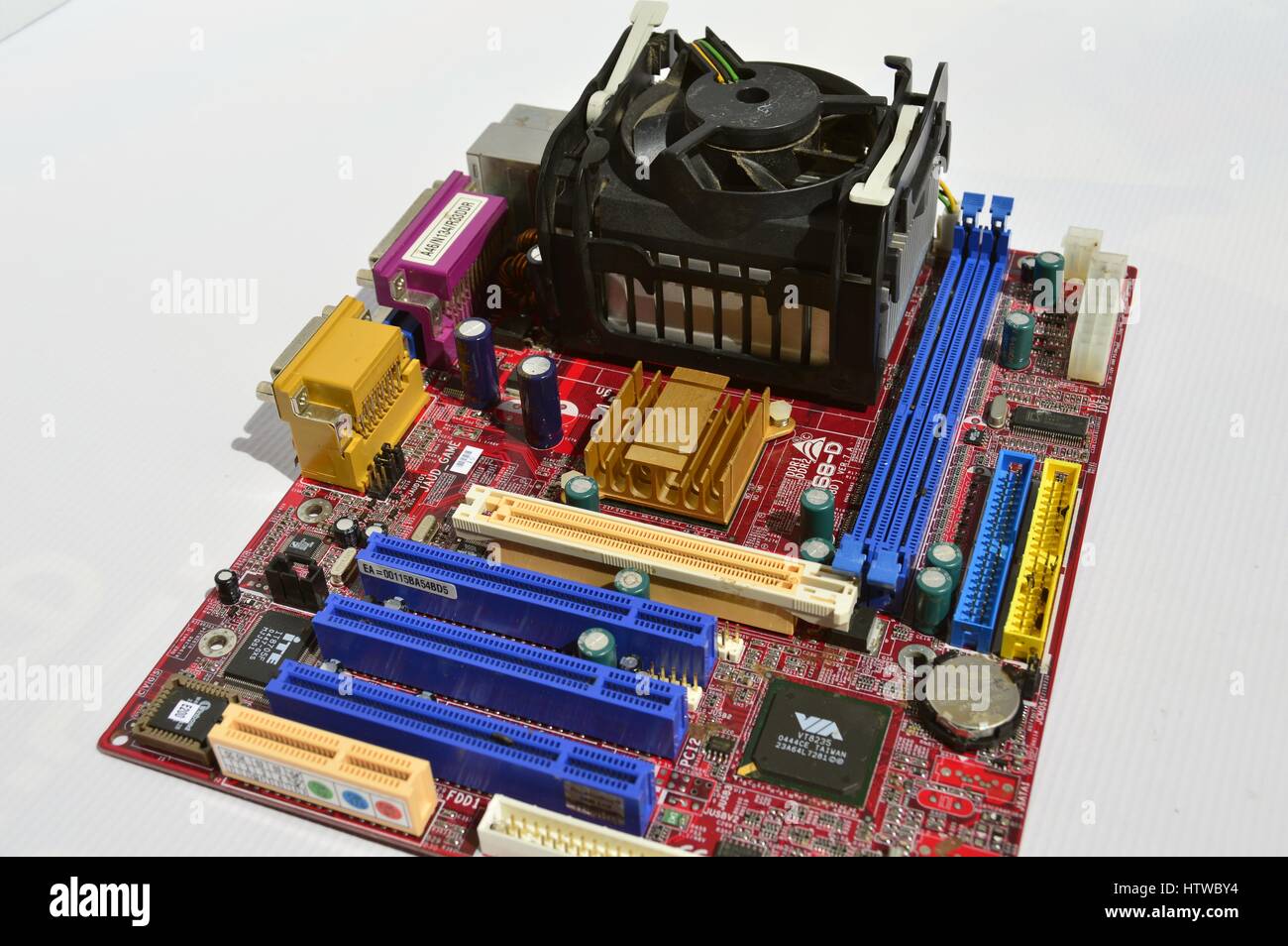 PC electronic CPU board Stock Photo - Alamy