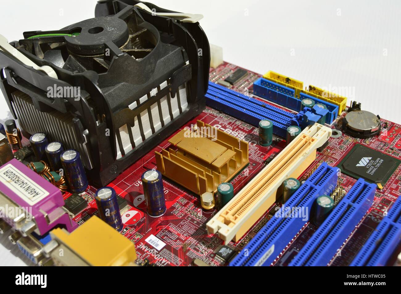Pc electronic cpu board hi-res stock photography and images - Alamy