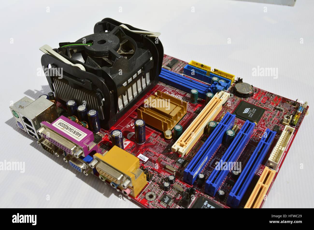 Pc electronic cpu board hi-res stock photography and images - Alamy