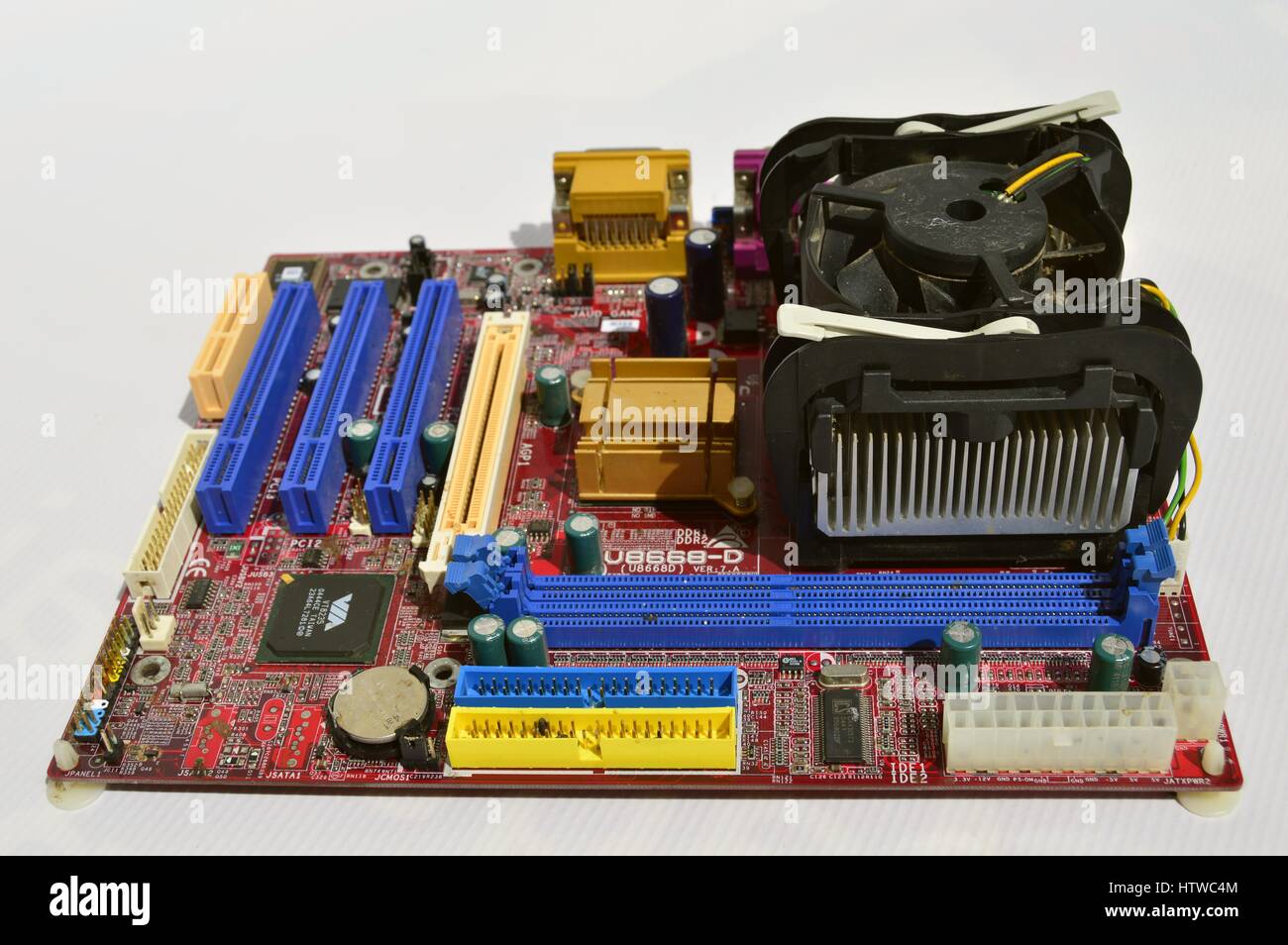 Pc electronic cpu board hi-res stock photography and images - Alamy