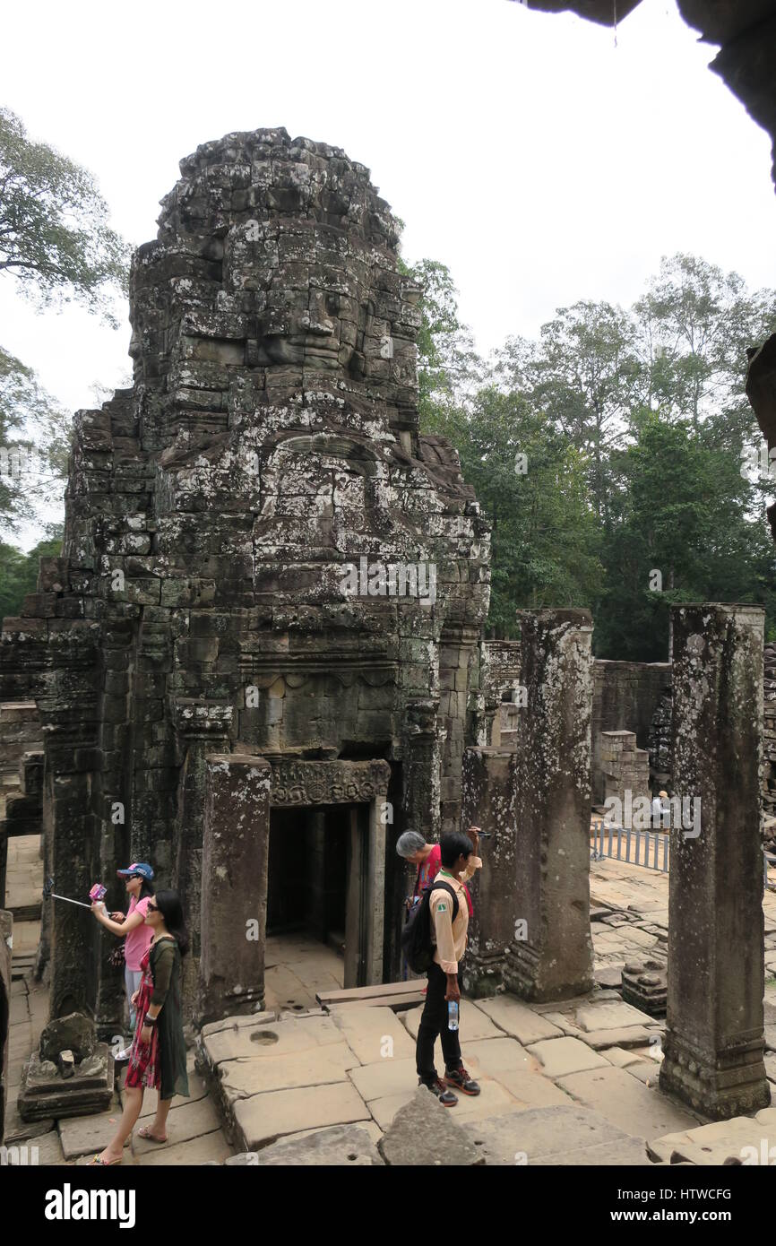 Angkor Thom was the last, most enduring capital city of Khmer empire ...